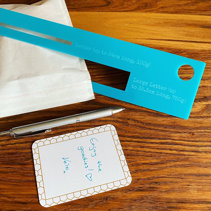 Royal Mail Sizing Guide for Large Letters and S... - Folksy