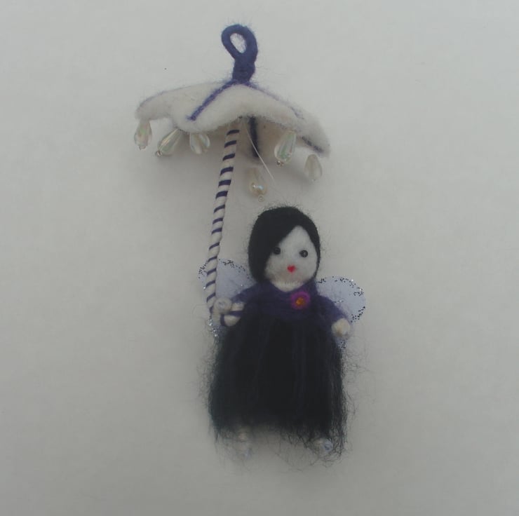 GOTHIC FAIRY NEEDLE FELT - Folksy