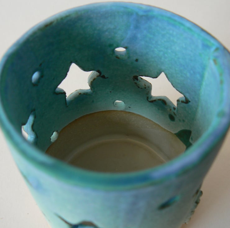 Star Tea Light Holder - Folksy