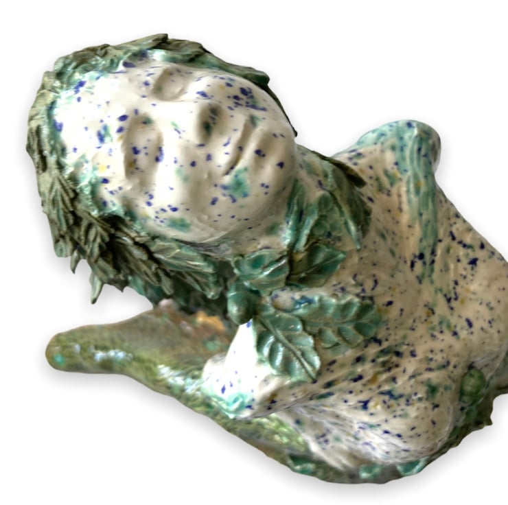 Ceramic sculpture Summer Dryad - Folksy