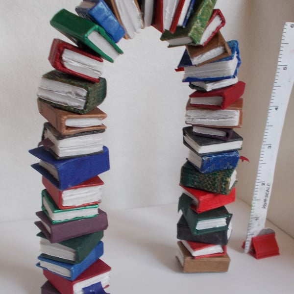 Dolls House 1:12 scale Handmade Magic Book Arch... - Folksy
