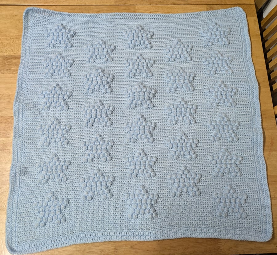 A beautiful bobble Star blanket - Folksy