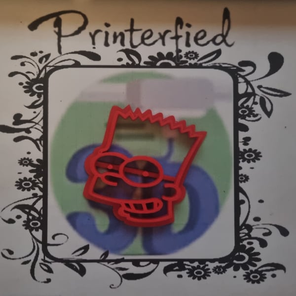 Bart and Lisa Cookie Press Set - Folksy