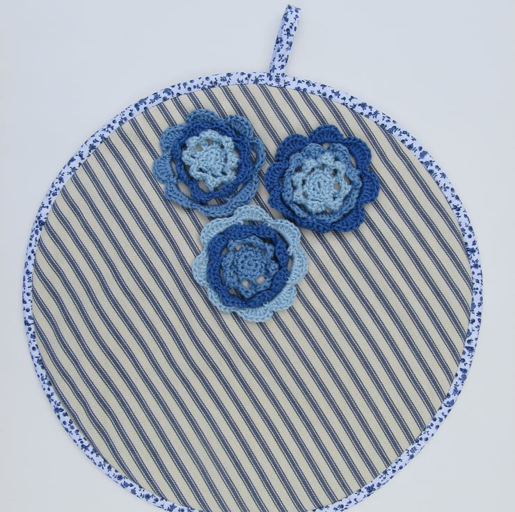 Handmade Aga stove hob topper cover chefs pad - Folksy