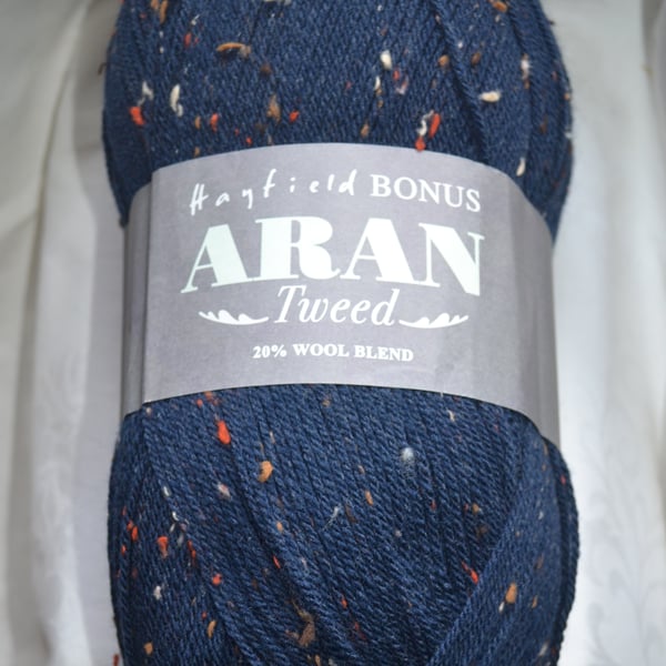 400g Hayfield Bonus Tweed w Wool Aran 80% Acryl... - Folksy