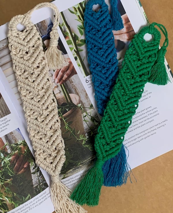 Macrame Bookmark, Boho Bookmark, Boho accessori... - Folksy