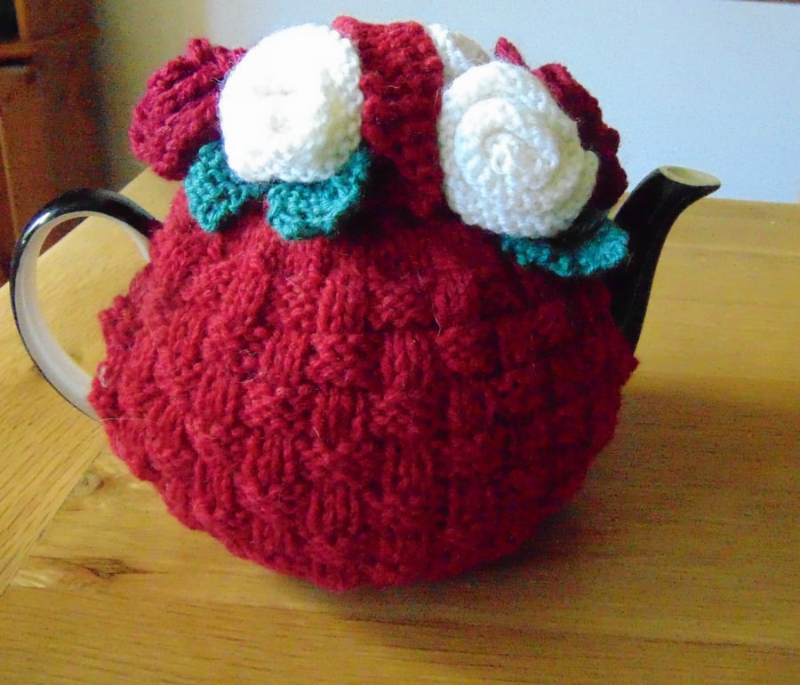 Basket of Roses Tea Cosy - Folksy