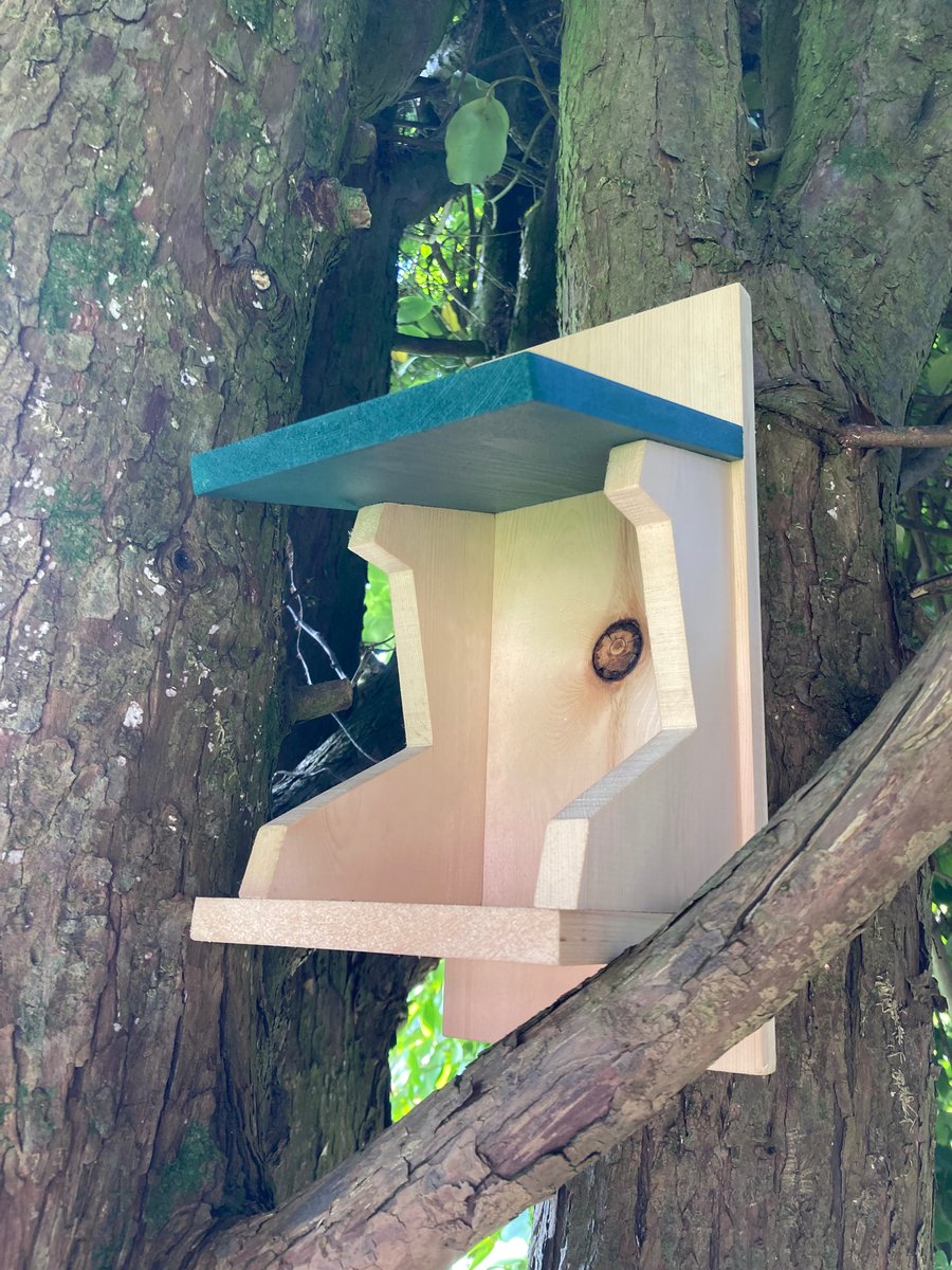 Deluxe bird nesting shelf or feeder - Folksy