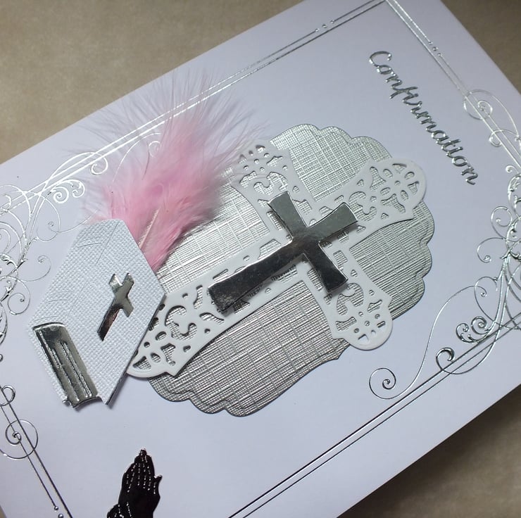 Confirmation Handmade Card - Folksy