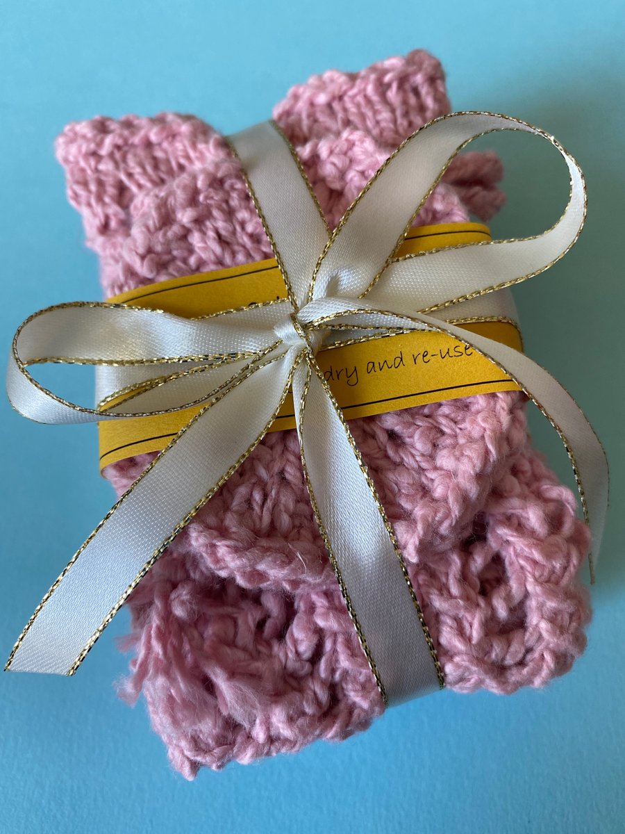 Eco Cotton Spa Bath Set Flannel, Soap Sack and ... - Folksy