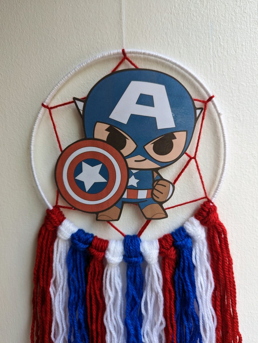 Cute Captain America - Folksy