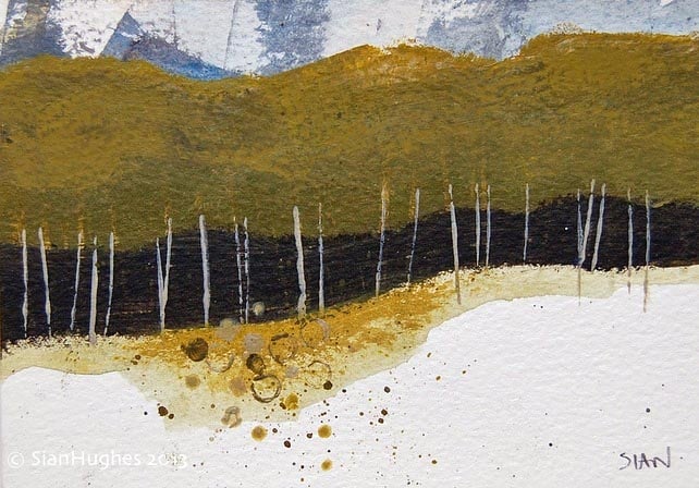 Birch Trees Original Painting - Folksy