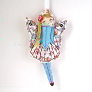 Flower Fairy ornament - Folksy