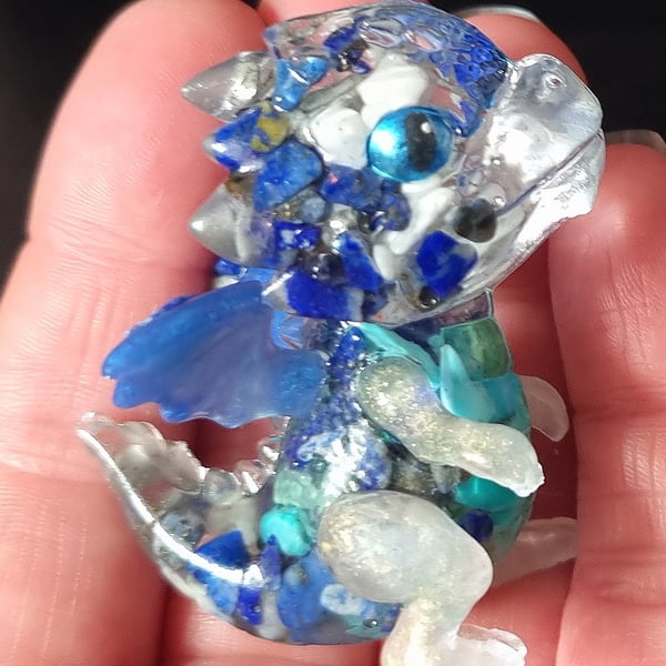 Standing ornamental dragons 'Hugo' (1st hatchli... - Folksy