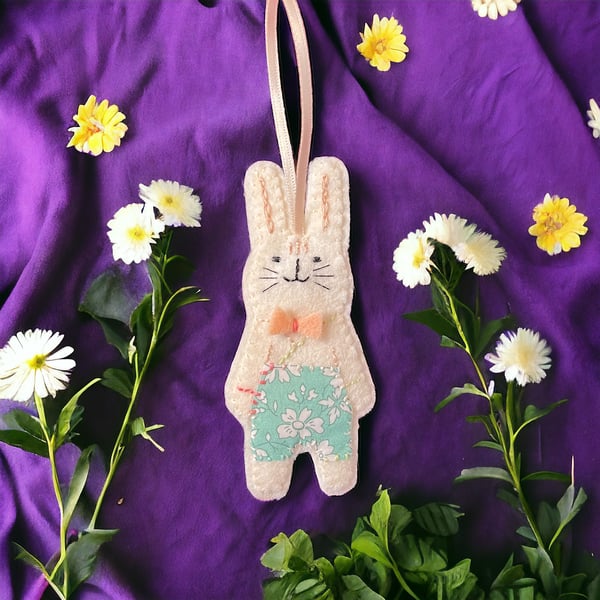 Newborn Present for Baby Girl Baby Boy Cute Rab... - Folksy