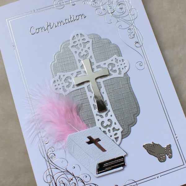 Confirmation Handmade Card - Folksy