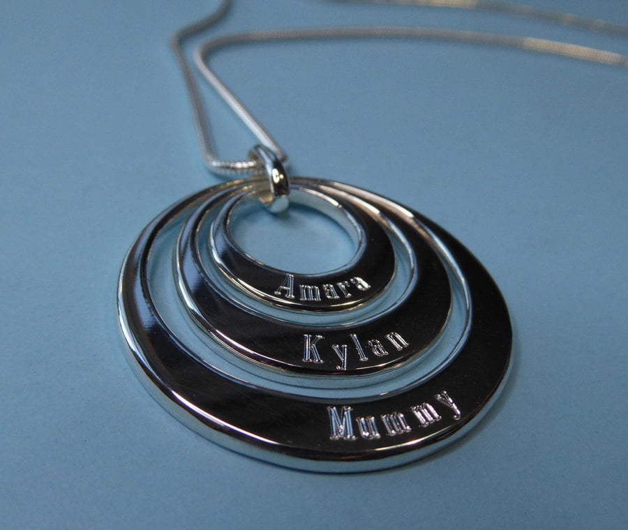 Personalised offset washers. - Folksy