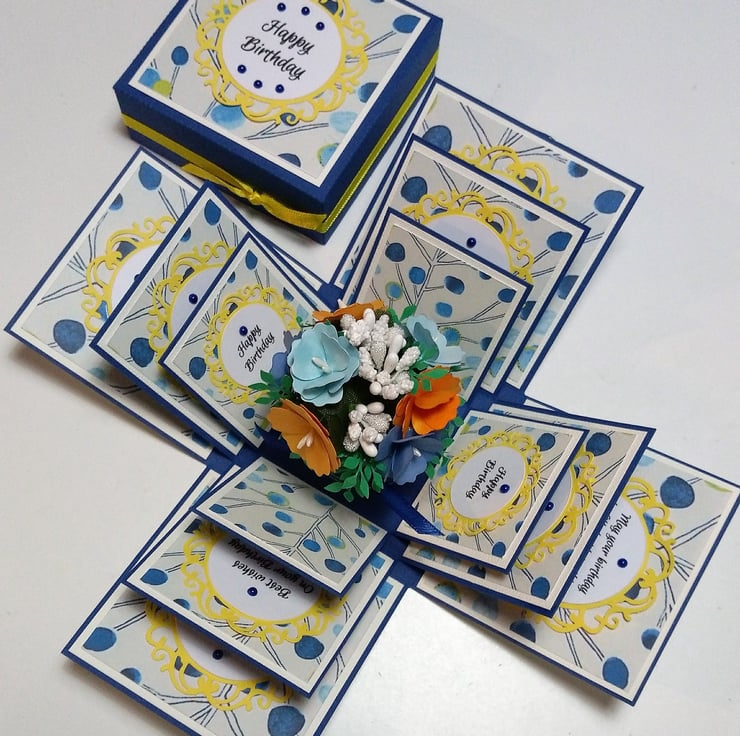 Forever Flowers Mother's Day Bouquet Exploding ... - Folksy