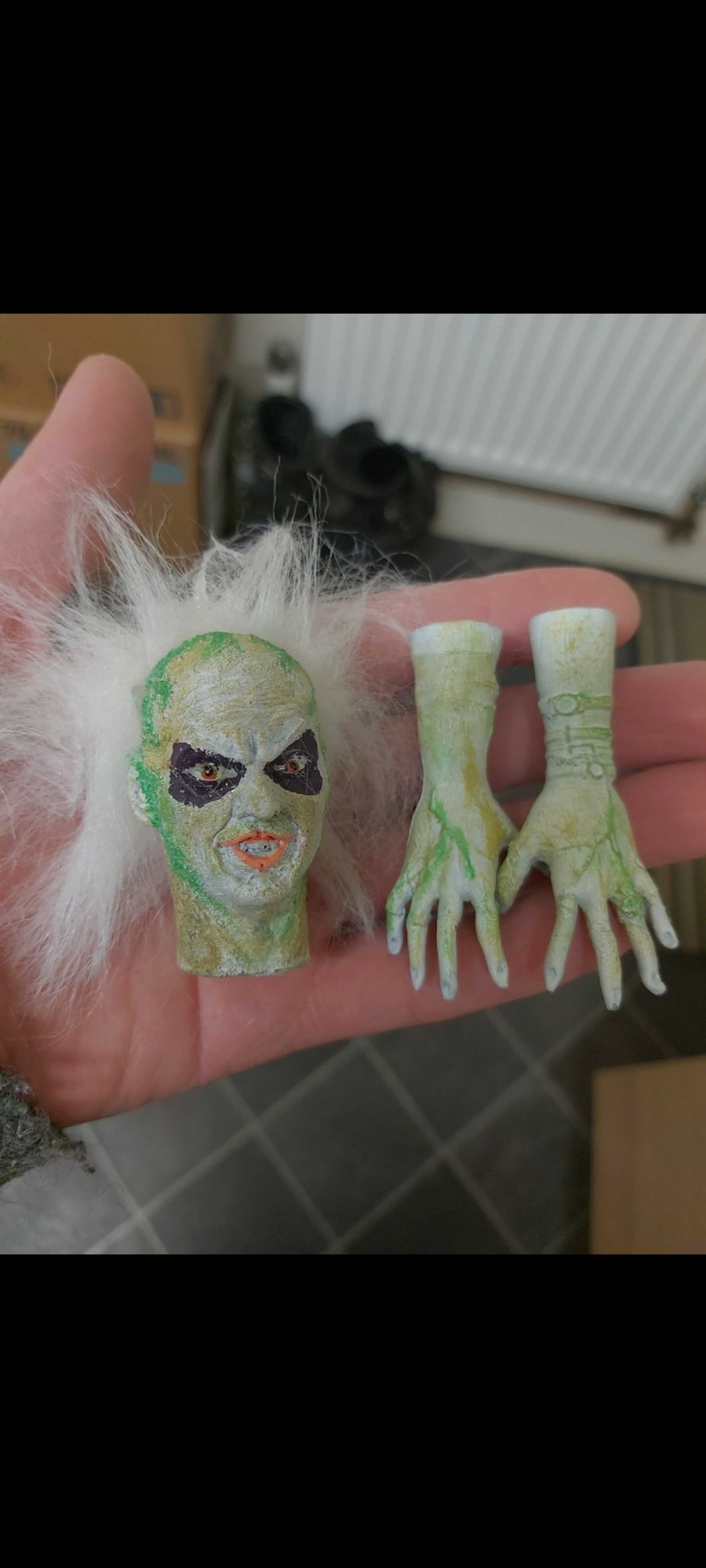 Beetlejuice onesixth Scale Headsculpt And Hands... - Folksy
