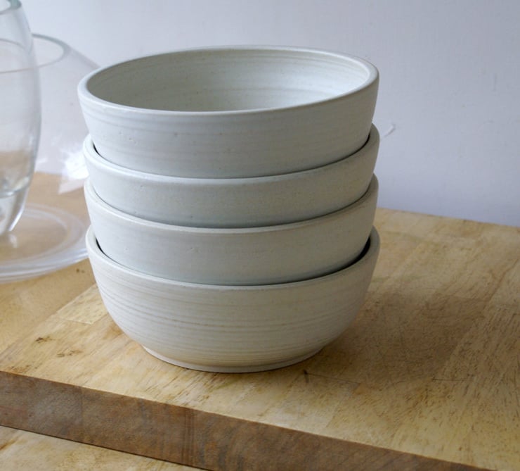 Made to order - A set of six custom bowls for y... - Folksy