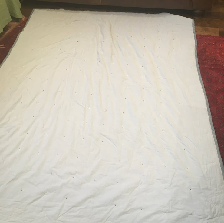 Hand made patchwork quilt double king size 228c... - Folksy