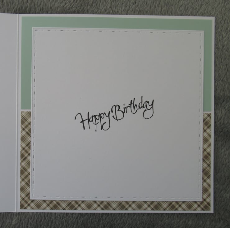 Farmers Boy - Square Birthday Card - Folksy