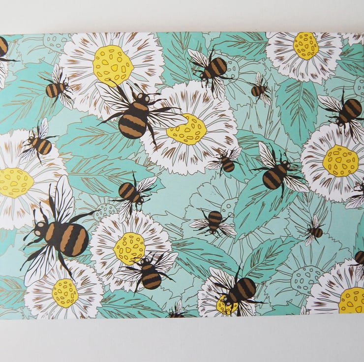 Bees & Daisies A5 Photo Book, Guest Book, B... - Folksy