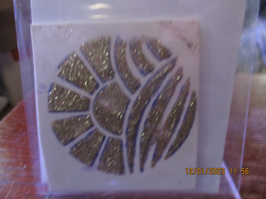 Sun Rising Small Card - Folksy