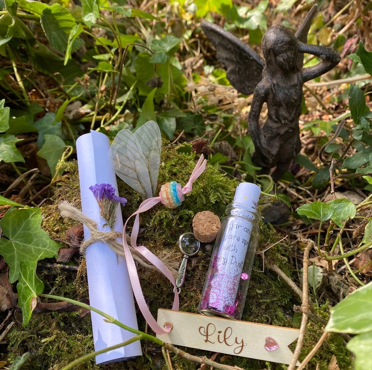 Tooth Fairy Letter gift box! Woodland Fairy Cus... - Folksy