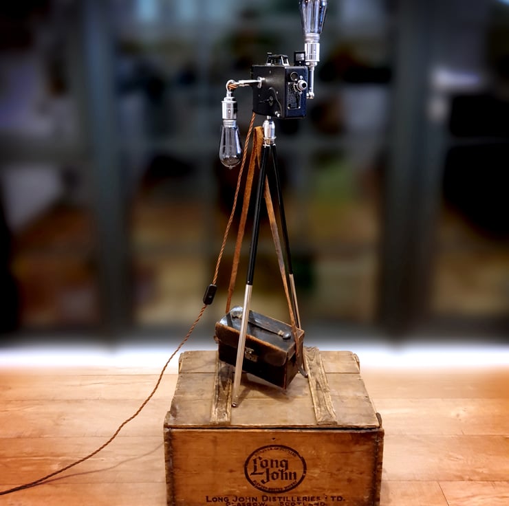 Upcycled Rare Vintage 1920s Kodak Cine Camera C... - Folksy