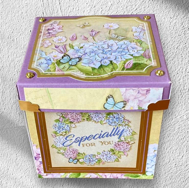 Unique Box Card 3D ‘Exploding’ Special Occasion... - Folksy