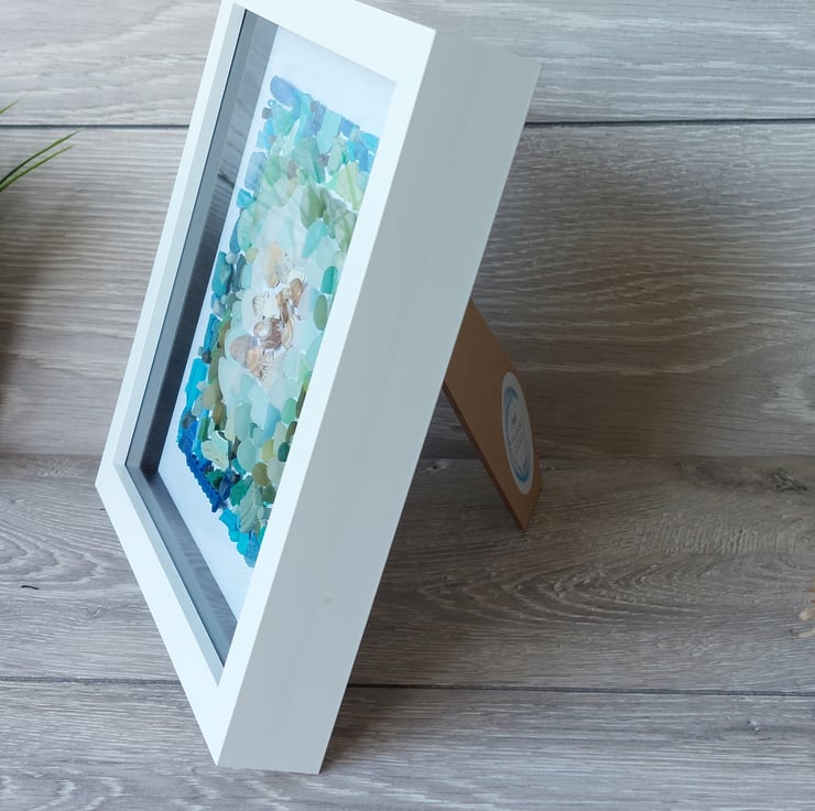 Cornish tide line frame - Folksy