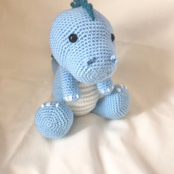 Crochet Dinosaur, t-rex - Folksy