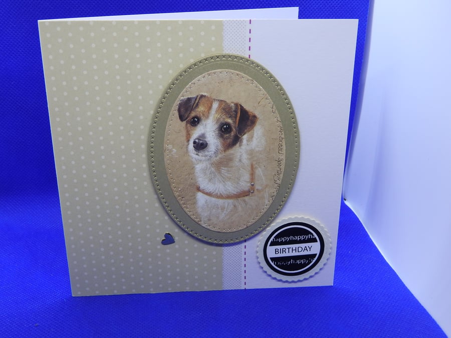 Jack Russell Card - Folksy