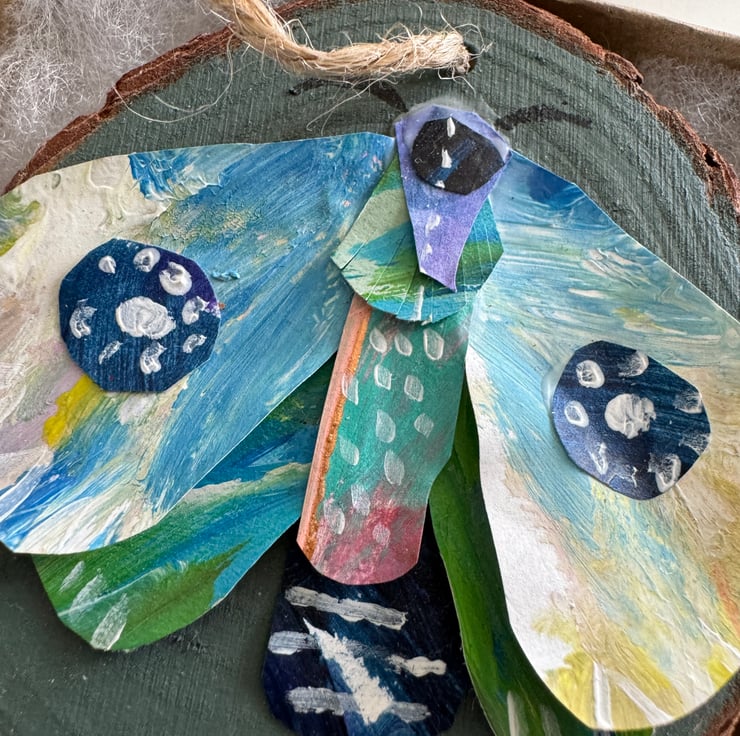 Handmade Butterfly Moth 4 - Folksy