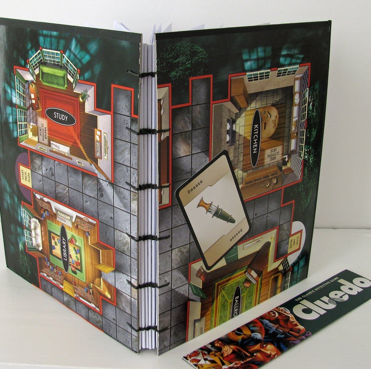 Cluedo notebook - Folksy