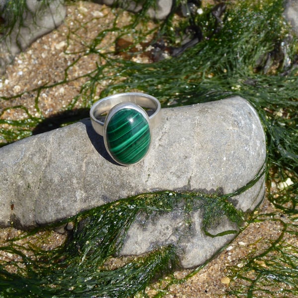 Handmade rings - sterling silver on Folksy
