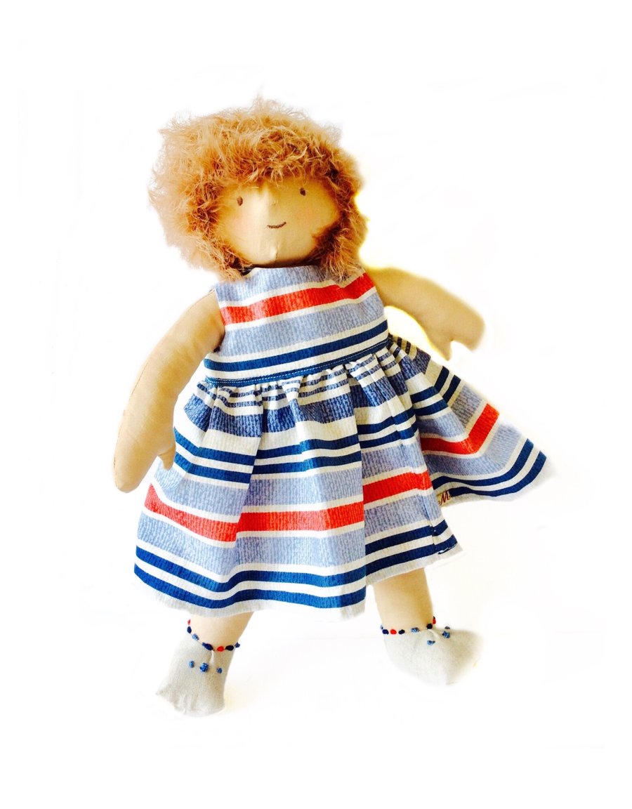 Maisy Rag Doll - Folksy