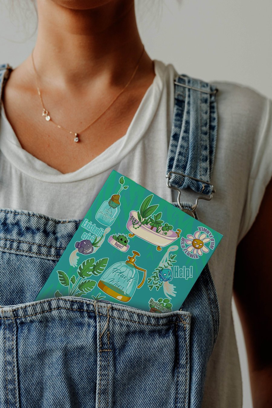 Plant Mom sticker sheet - Folksy