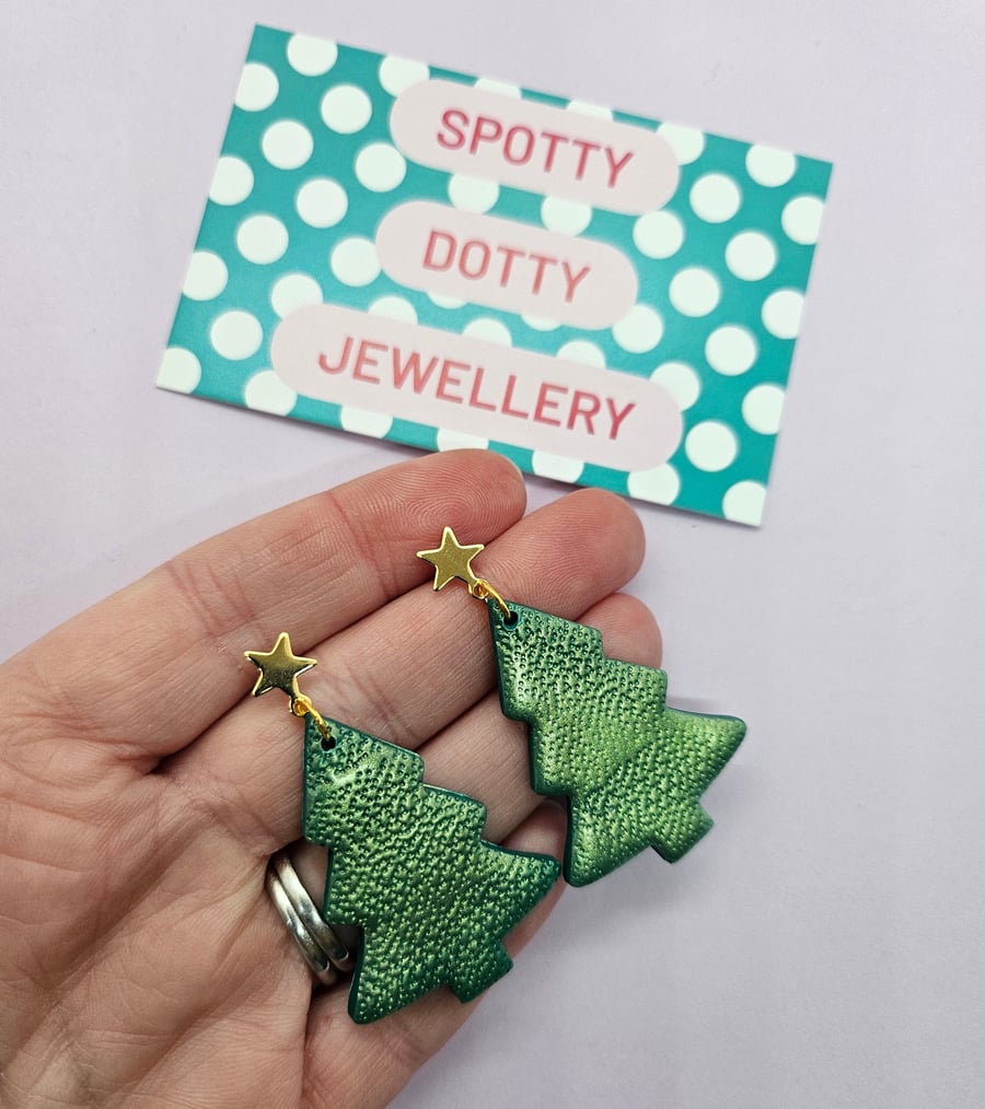 Polymer Clay Christmas Trees - Folksy