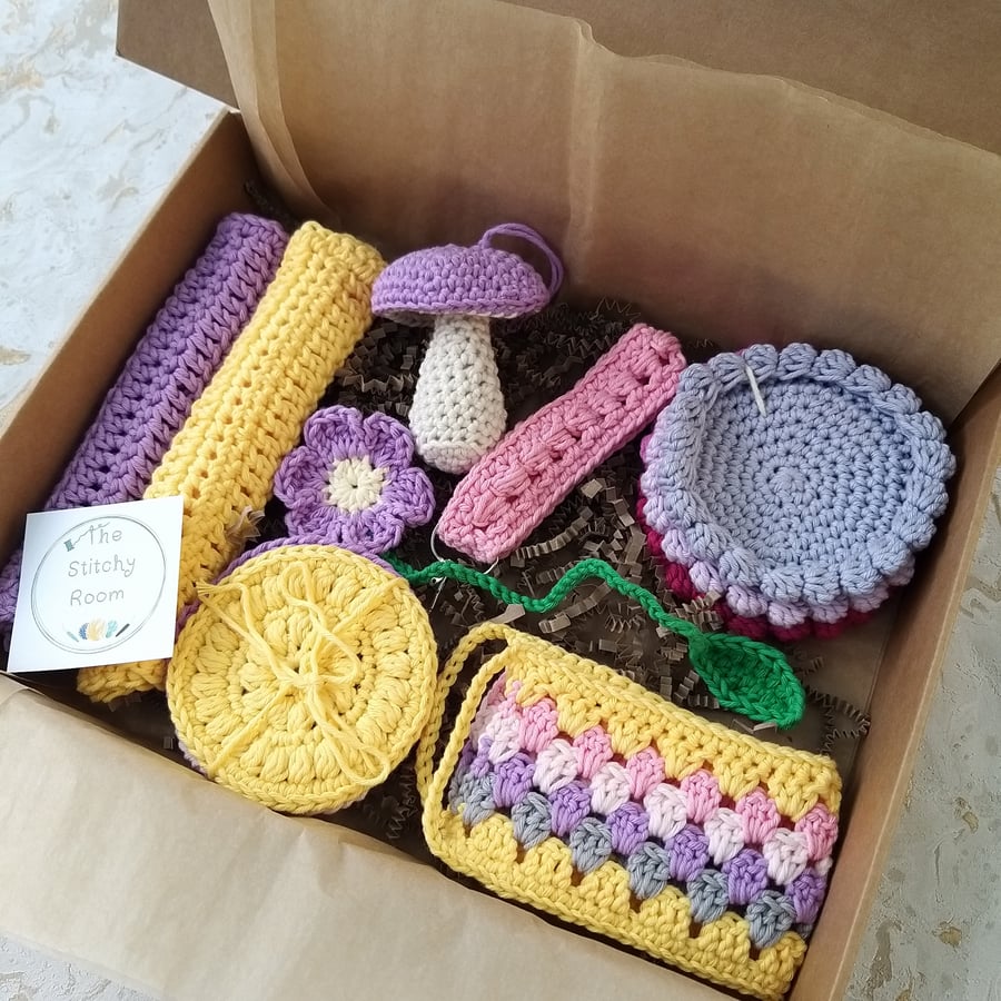 Crochet 'Maxi' Gift Set Cotton Bundle Of Goodies! - Folksy