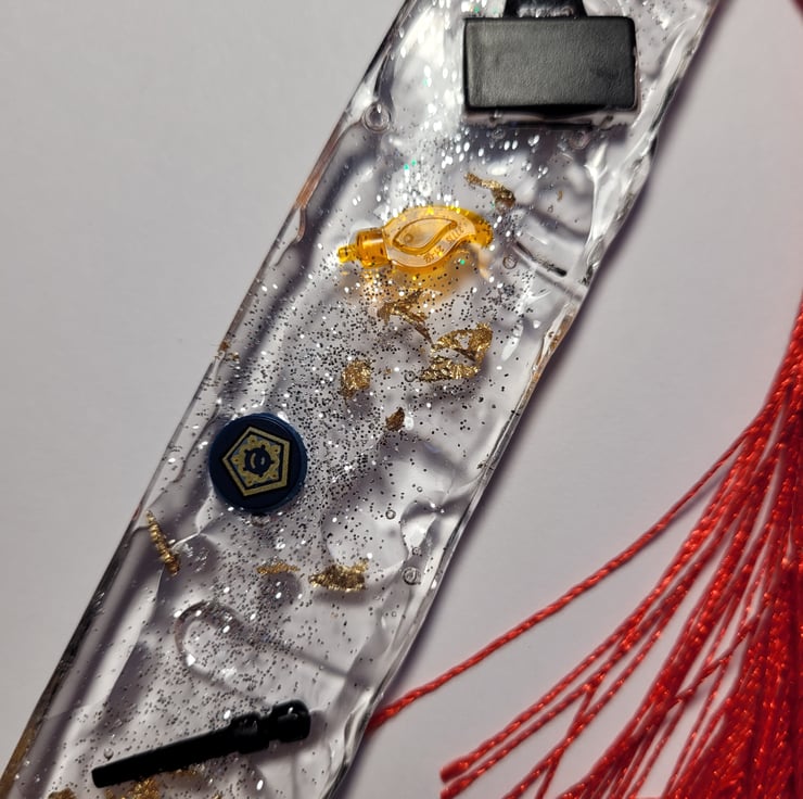 Resin Bookmark with Harry Potter themed LEGO pi... - Folksy