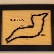 IMOLA Italy Fan Art Framed 3d art With Corner &... - Folksy