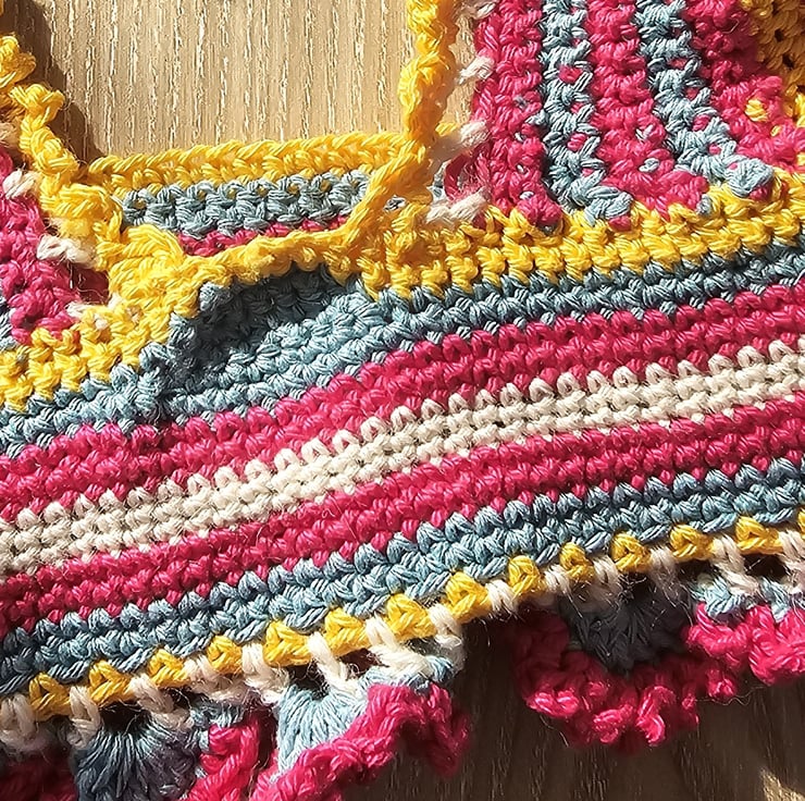 Colourful Crochet Bralette - Folksy