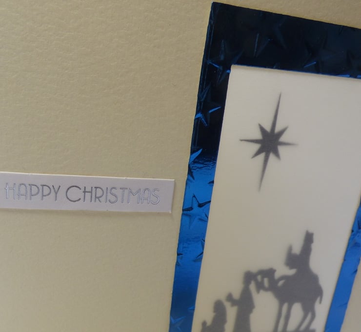 3 Kings Christmas card - Folksy