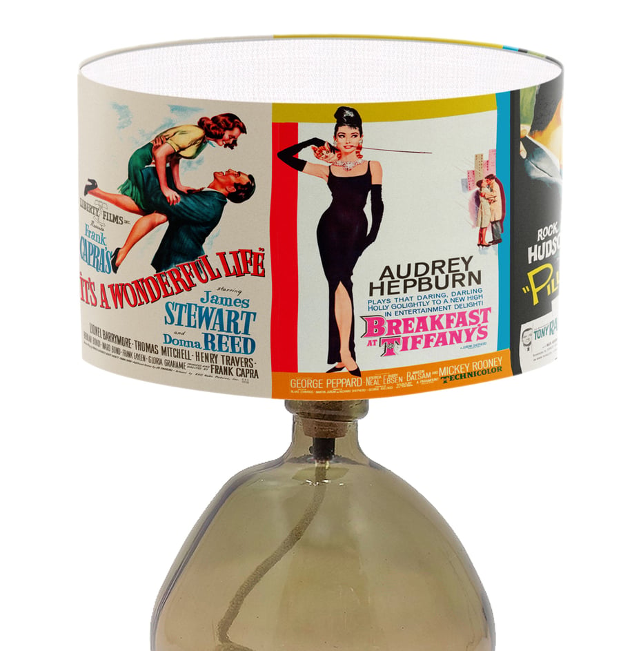 Film Poster Vintage Lamp Shade, classic fine ar... - Folksy