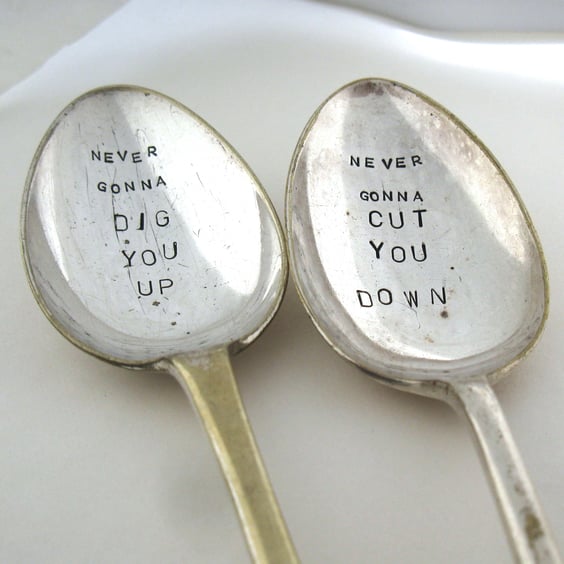 Looney Spoons on Folksy