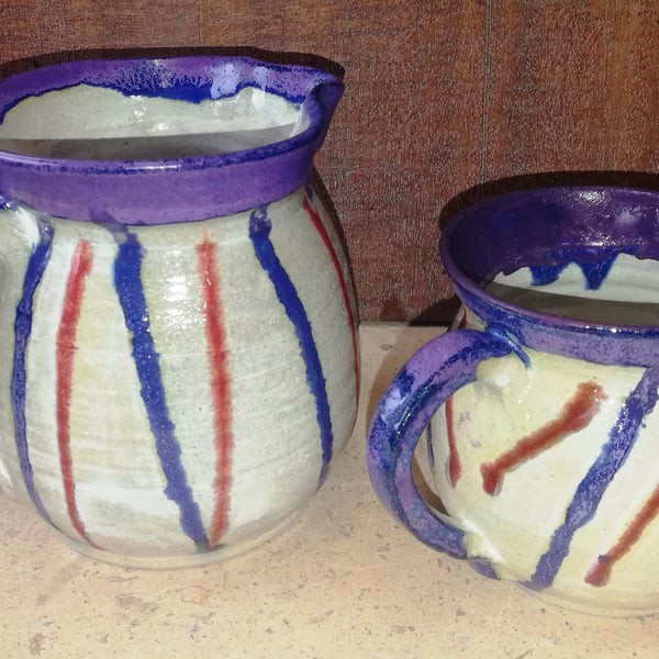 Handmade Ceramic Jugs on Folksy