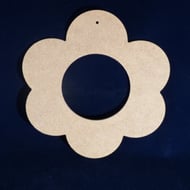 MDF Shapes, Daisy Flower. REDUCED TO CLEAR - Folksy