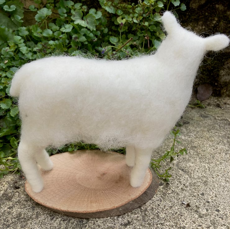 Needle felted sheep - Folksy